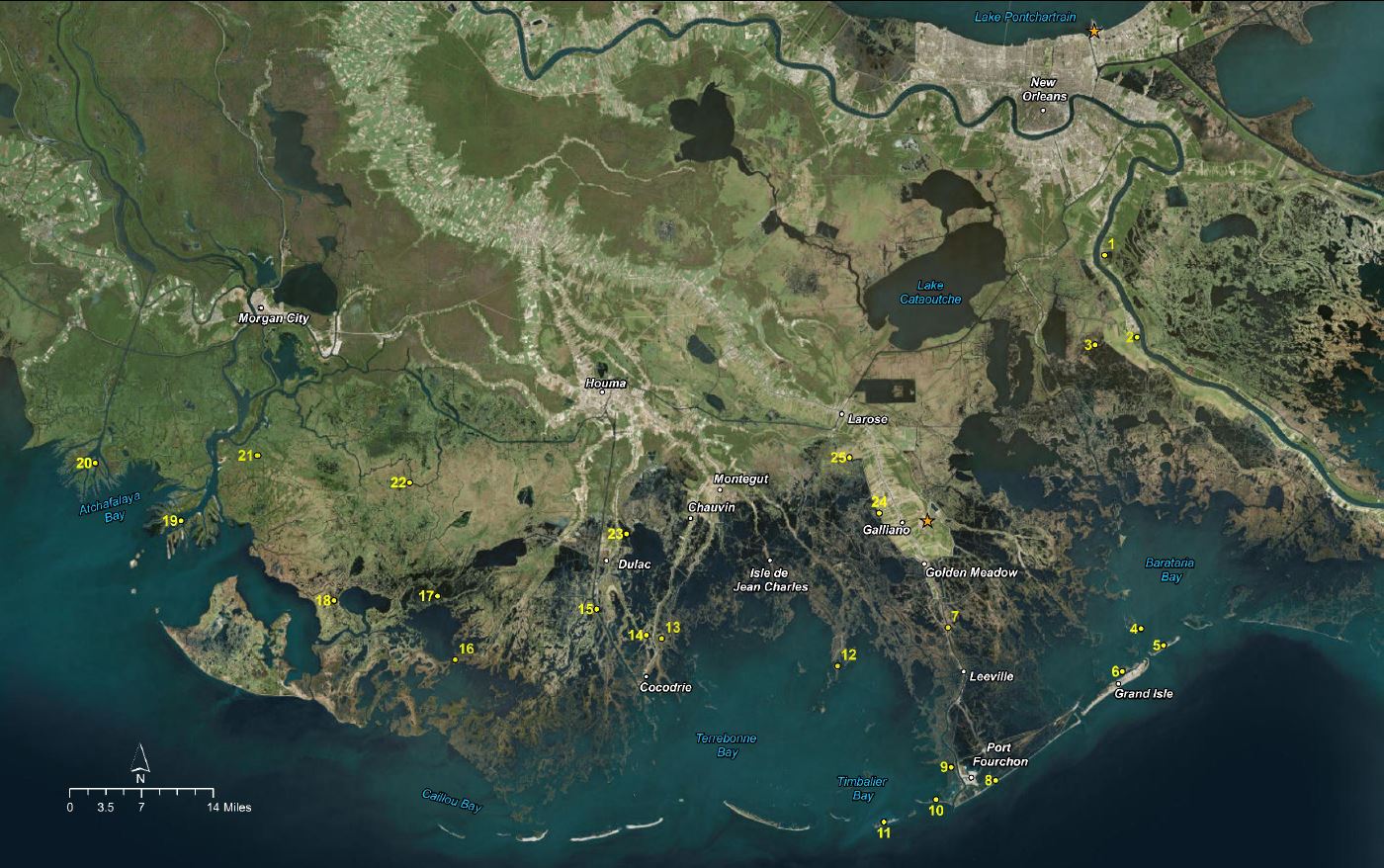 Flyover map - Restore the Mississippi River Delta