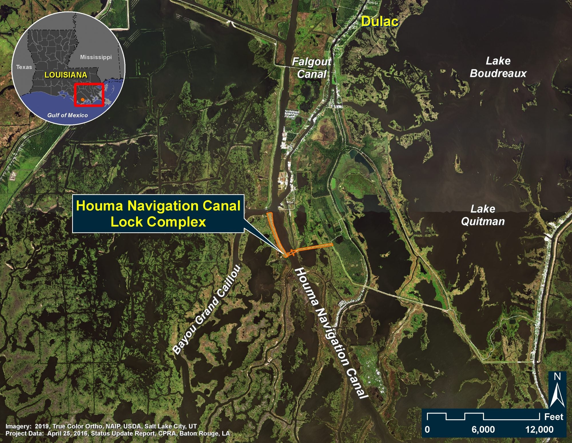 This Giant Lock Complex Could Help Restore Wetlands in the Bayou Region ...