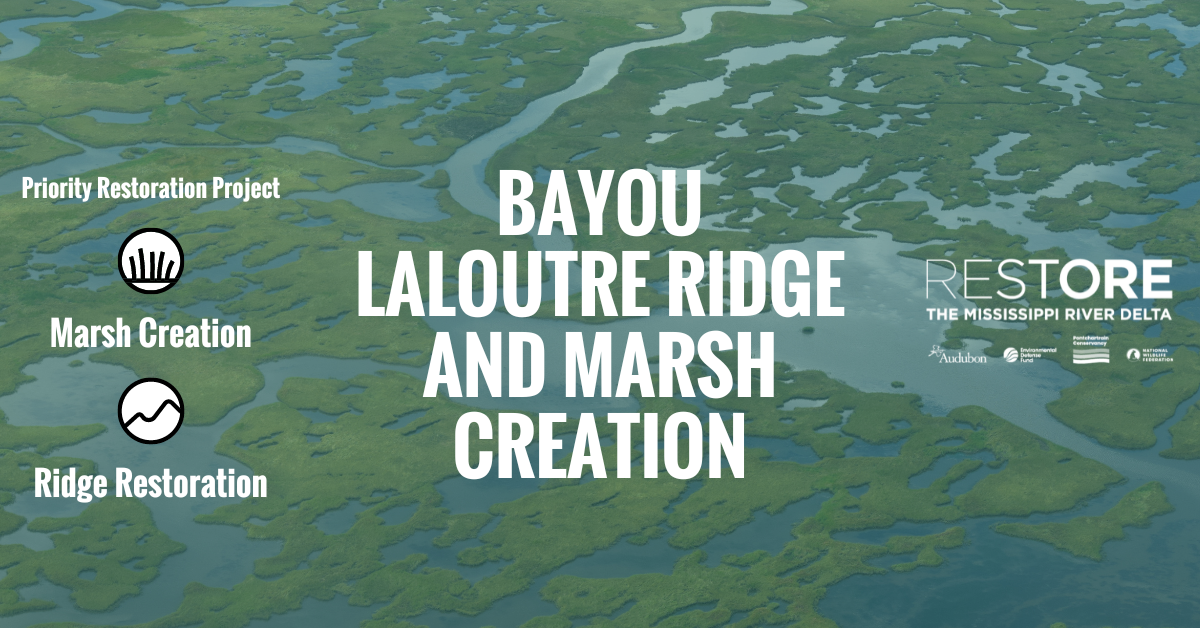 Bayou La Loutre Ridge Restoration | 2023 Coastal Master Plan | Coastal ...
