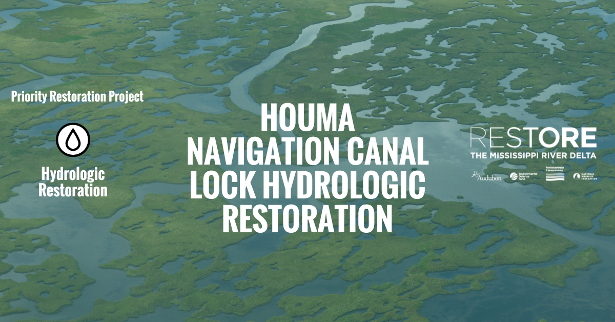 Houma Navigation Canal Lock Hydrologic Restoration | Coastal Restoration Project