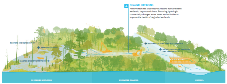 Calcasieu-Sabine Large-Scale Marsh and Hydrologic Restoration Project
