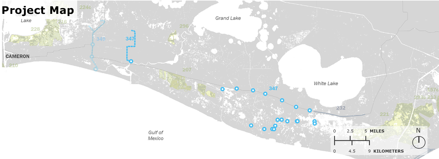 Mermentau Basin Hydrologic Restoration | Coastal Restoration Project
